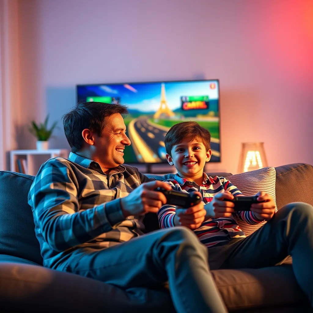 Best Split Screen Games for Quality Time with Dad : LevelUpTalk