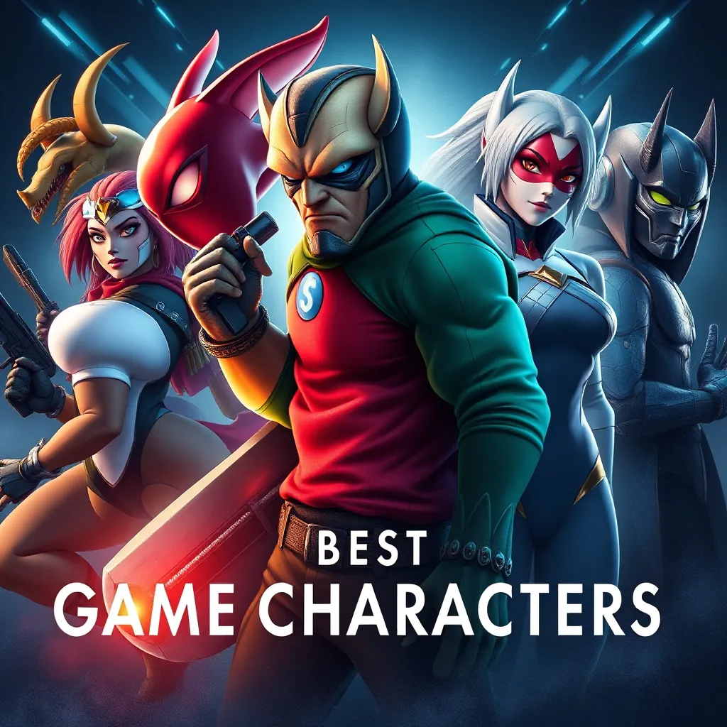 Choosing the Best Game Character: Who's Your Favorite? : LevelUpTalk