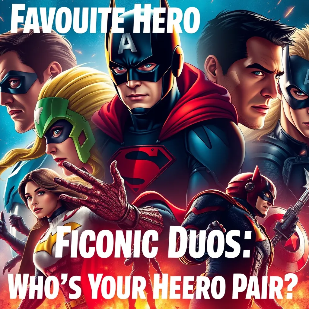 Iconic Duos: Who's Your Favorite Hero Pair? : LevelUpTalk