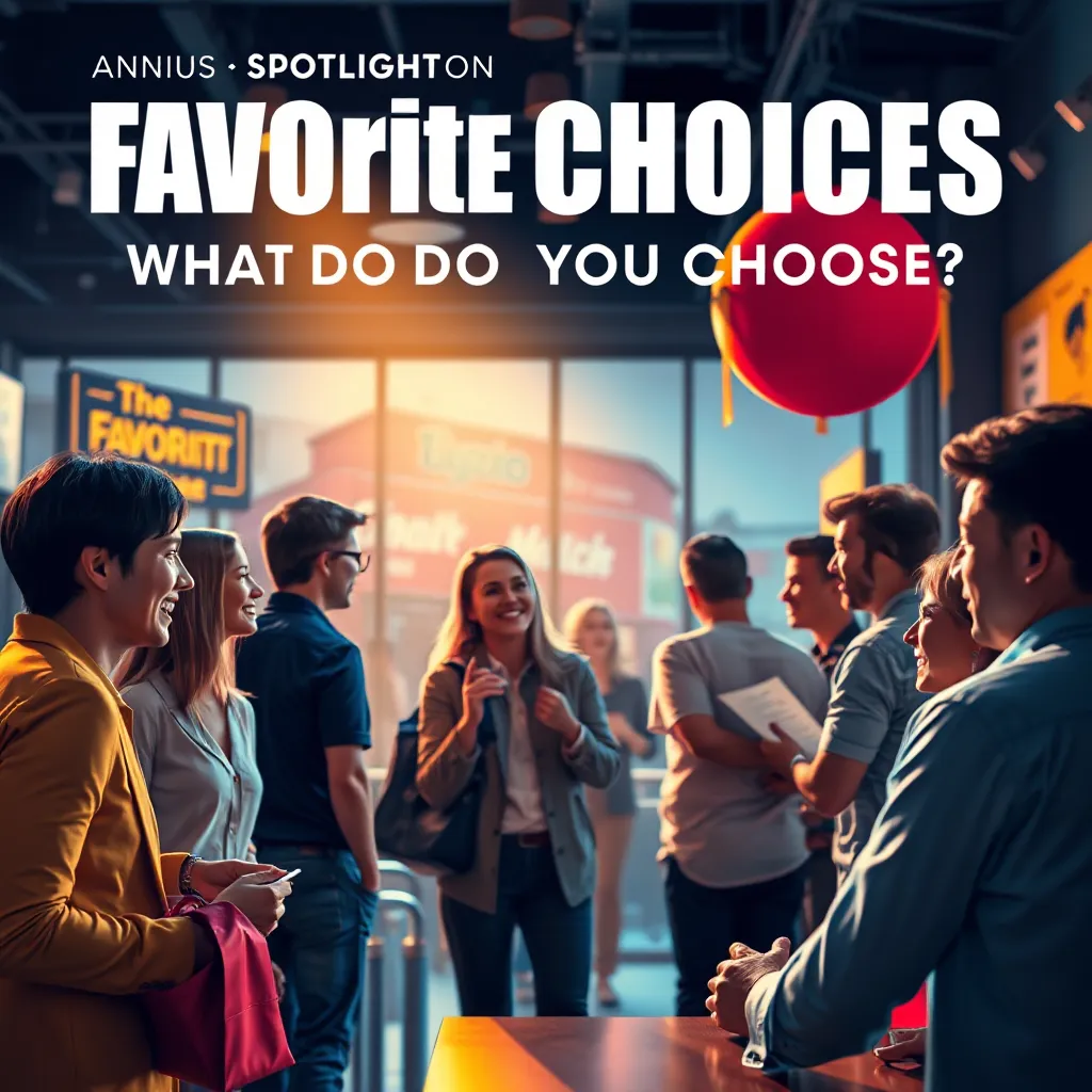 Spotlight on Favorites: What Do You Choose? : LevelUpTalk