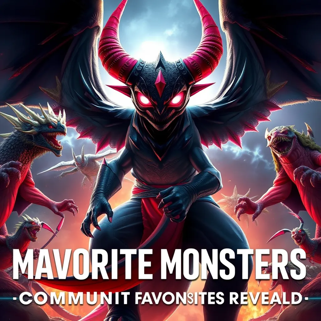 Favorite Monsters in Monster Hunter: Community Favorites Revealed ...