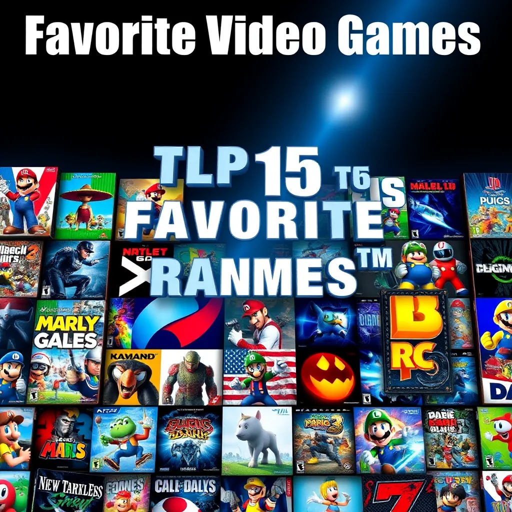 My Top 15 All-Time Favorite Games Ranked : LevelUpTalk