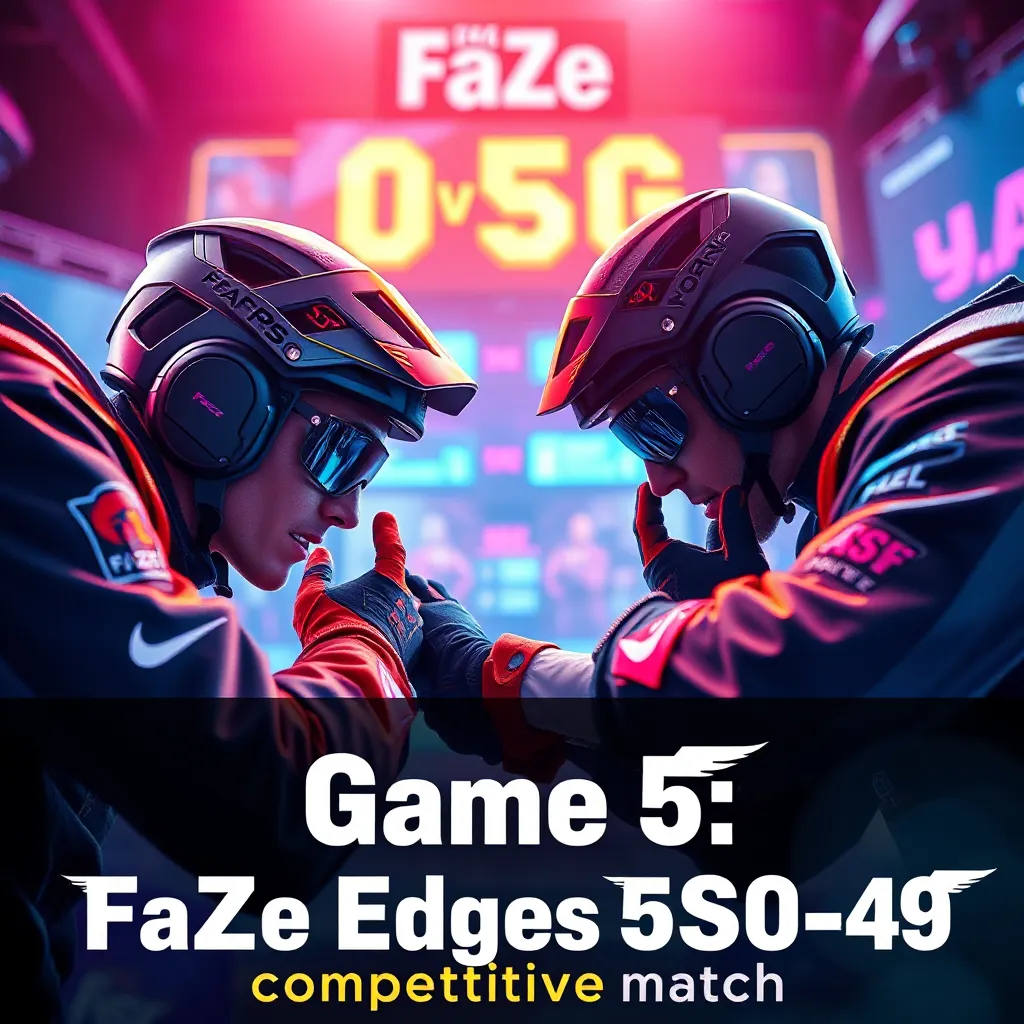 Thrilling Game 5: FaZe Edges SSG 50-49 in Close Match : LevelUpTalk