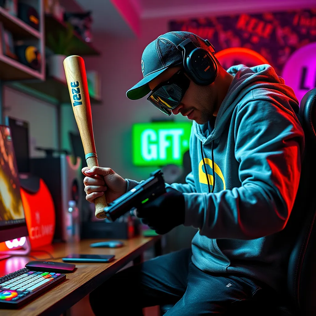 Faze Kaysan Takes Revenge with Bat and Gun Over Card Loss : LevelUpTalk