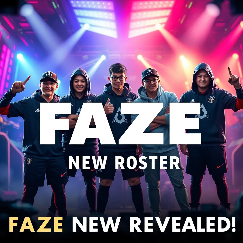 FAZE NEW ROSTER: Confirmed Players Revealed! : LevelUpTalk