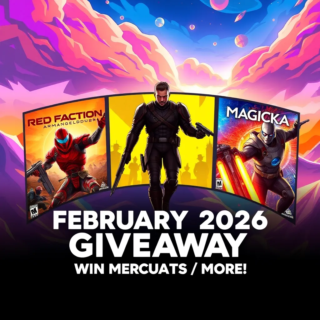 February 2026 Giveaway: Win Red Faction and More! : LevelUpTalk