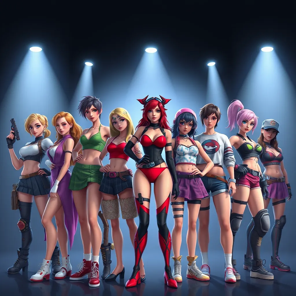 Video Games Where Most Characters Are Female Players : LevelUpTalk