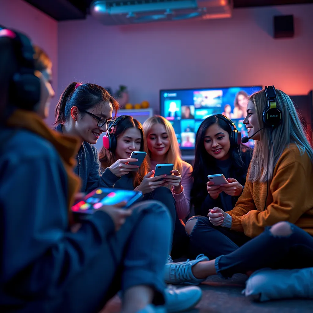 Searching for Female Gaming Friends on Mobile : LevelUpTalk