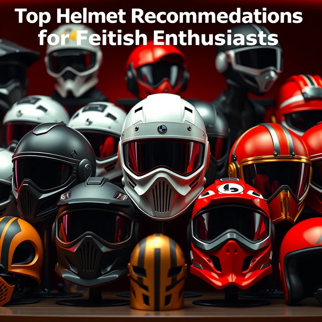 Top Helmet Recommendations for Fetish Enthusiasts : LevelUpTalk
