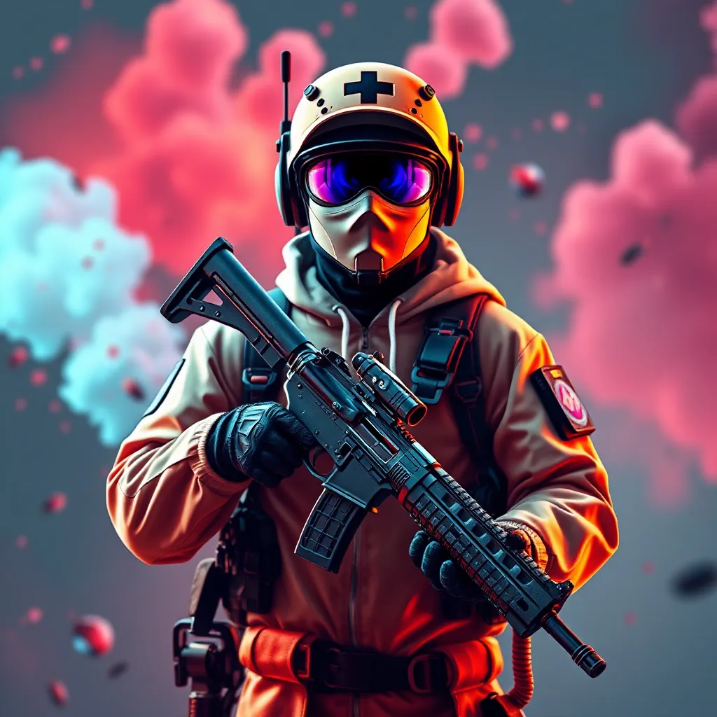 Creative Art Piece: The Field Medic and Favorite Weapon : LevelUpTalk