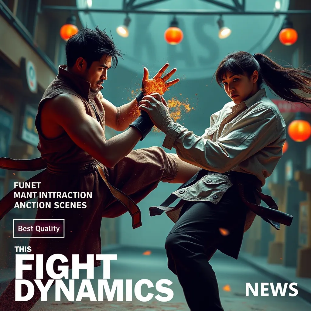 Exploring Fight Dynamics and Interactions in Action Scenes : LevelUpTalk