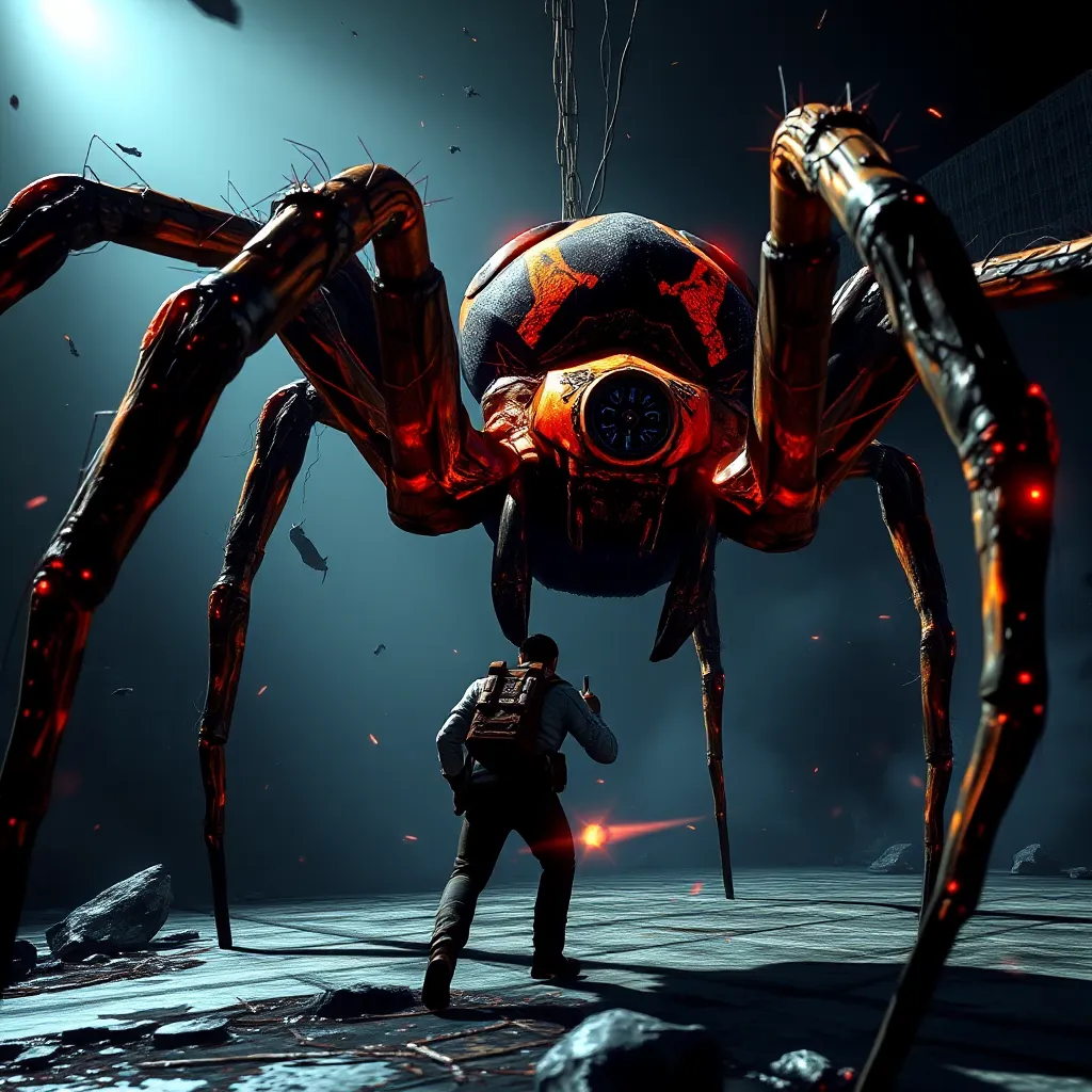 Fighting Giant Spiders in Resident Evil: HD Gameplay Tips : LevelUpTalk
