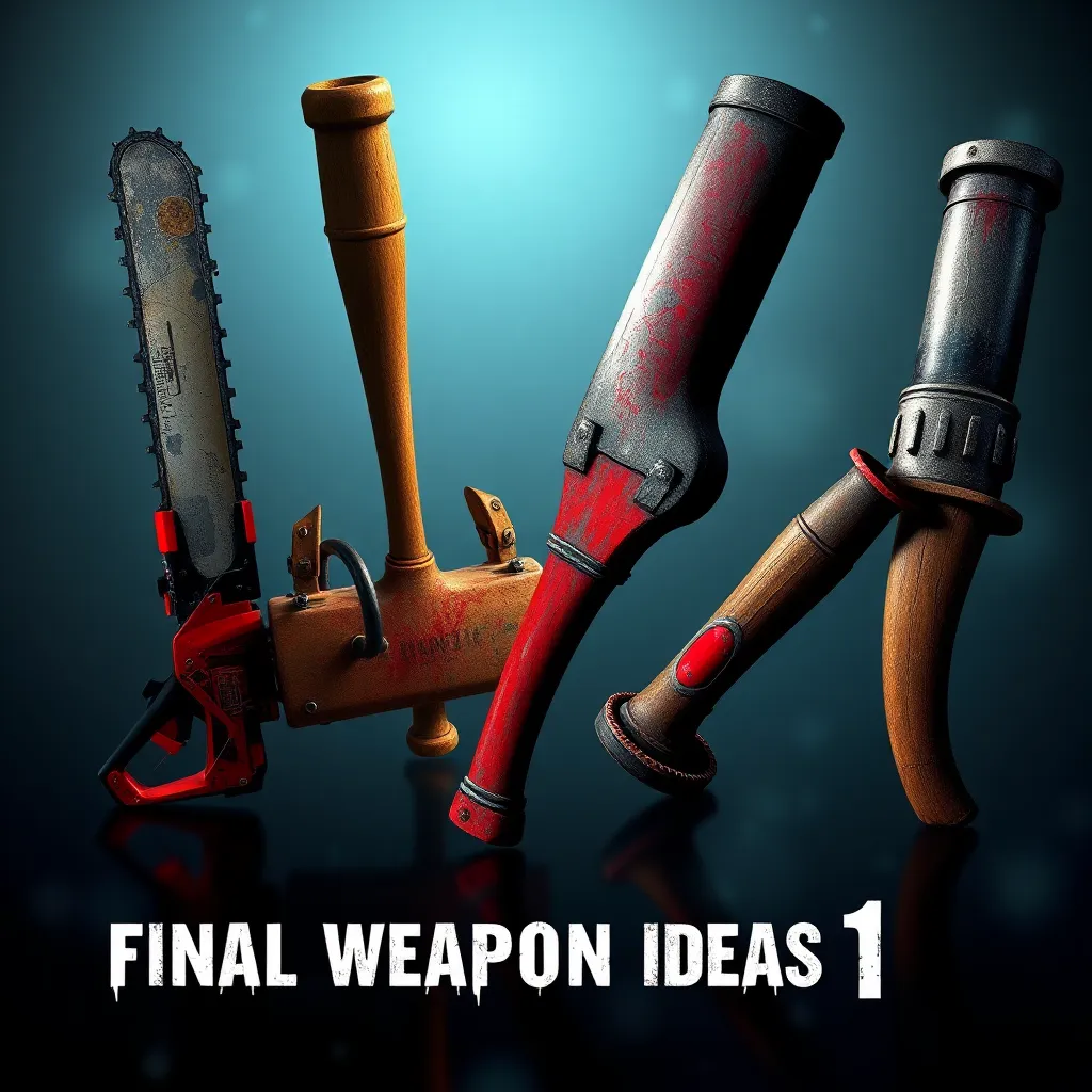 Suggesting a Final Weapon for Manhunt Game Finale : LevelUpTalk