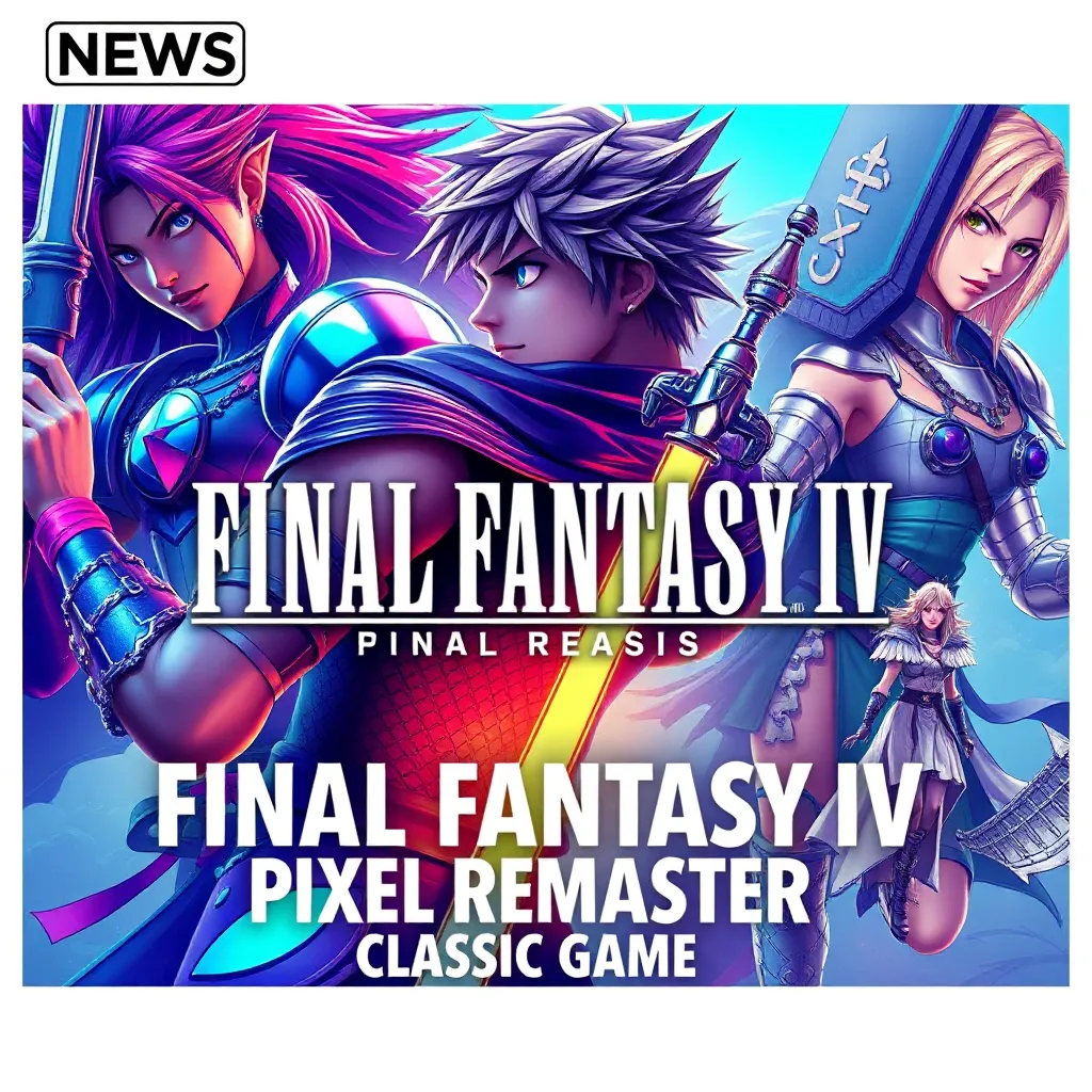 Final Fantasy IV Pixel Remaster: Classic Game Reimagined : LevelUpTalk