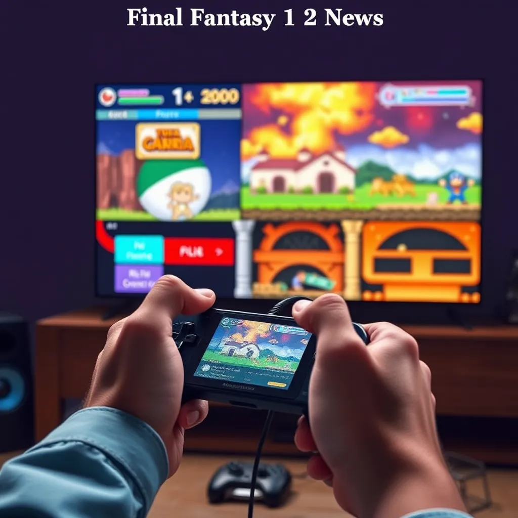 My Journey Through Final Fantasy 1 and 2 Remasters : LevelUpTalk
