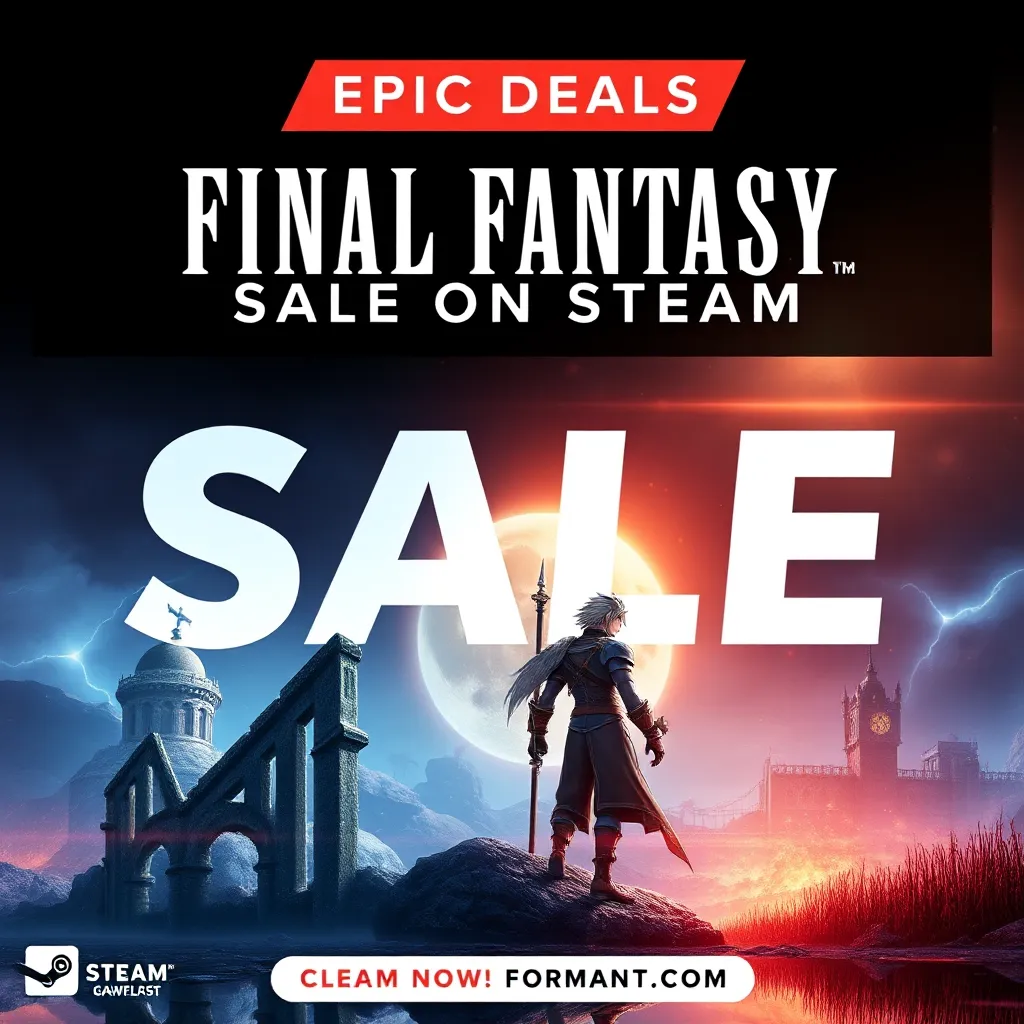 Epic Deals: Final Fantasy Franchise Sale on Steam : LevelUpTalk