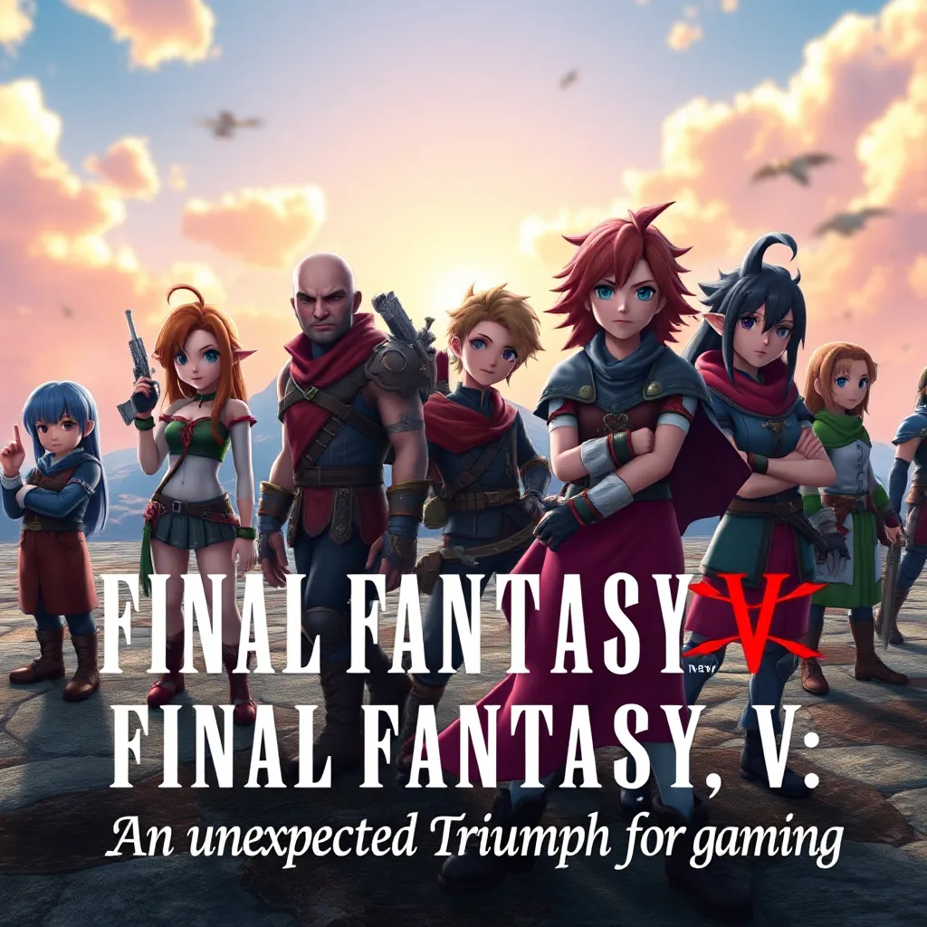 Final Fantasy V: An Unexpected Triumph in Gaming : LevelUpTalk
