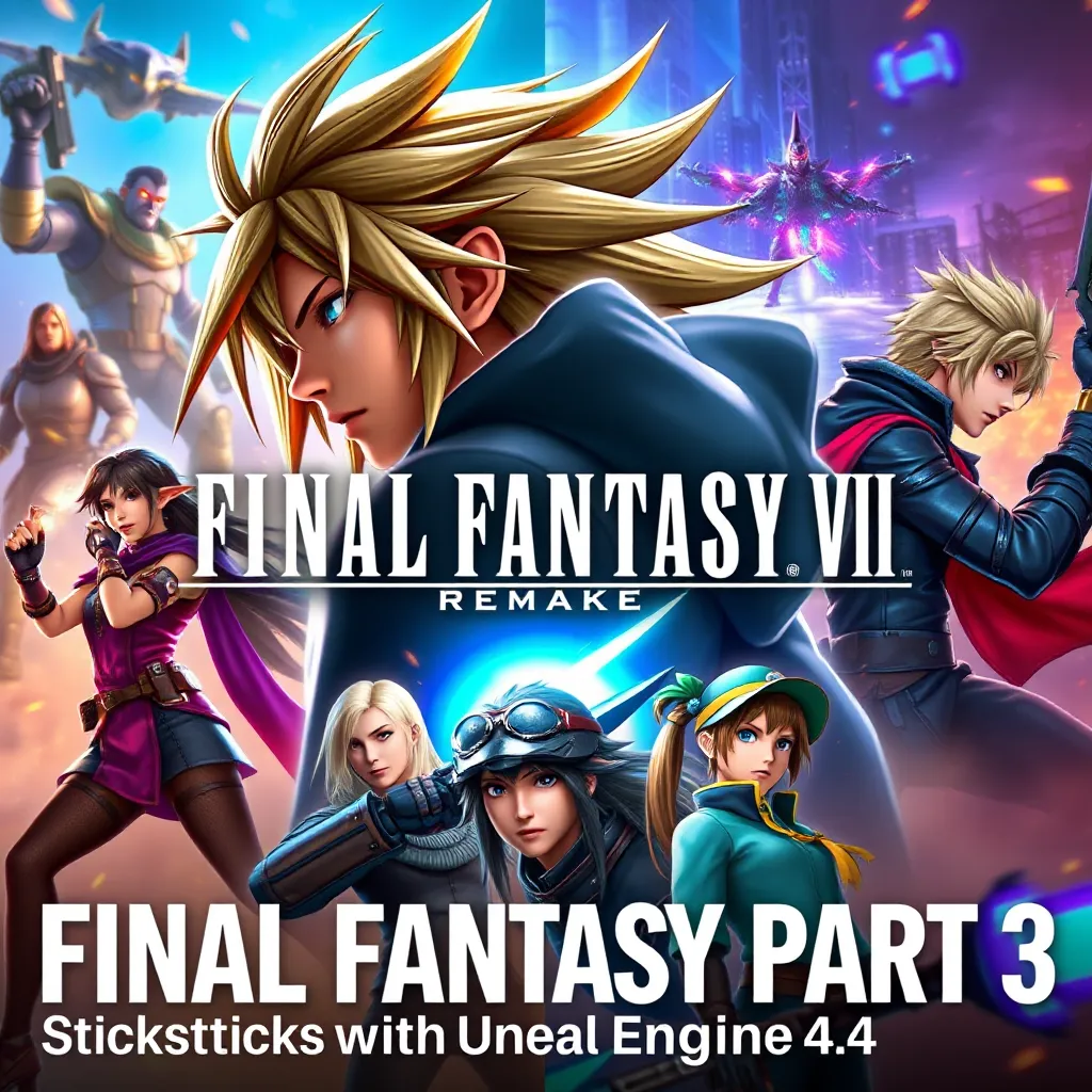 Final Fantasy VII Remake Part 3 Sticks with Unreal Engine 4 : LevelUpTalk