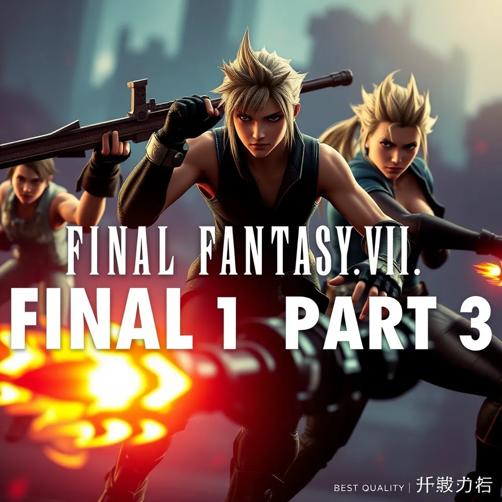 Final Fantasy VII Remake Part 3 Playable Progress Report : LevelUpTalk