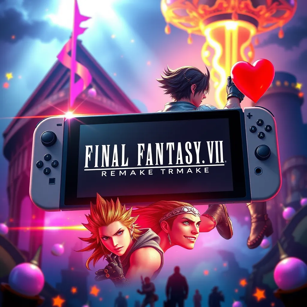 Final Fantasy VII Remake Trilogy Set for Switch 2 Release : LevelUpTalk