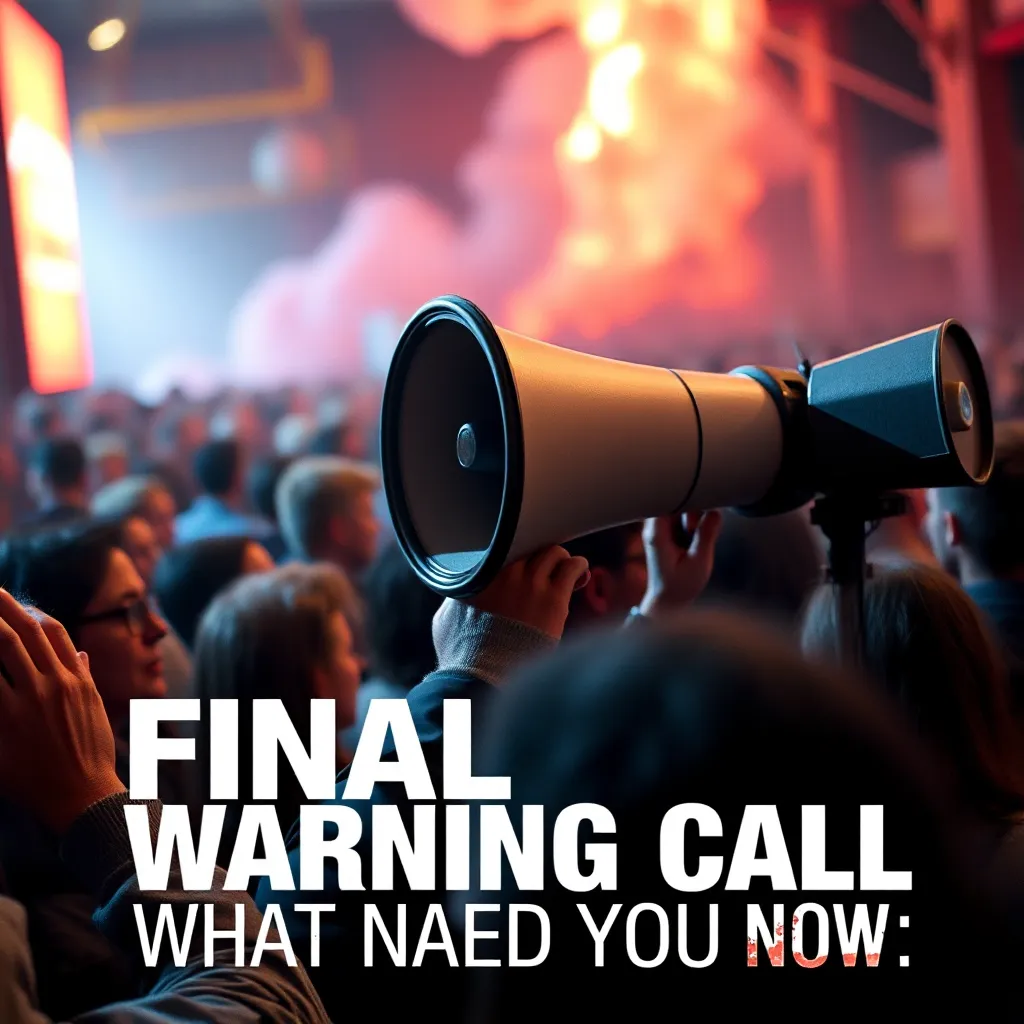 Final Warning Call: What You Need to Know Now : LevelUpTalk