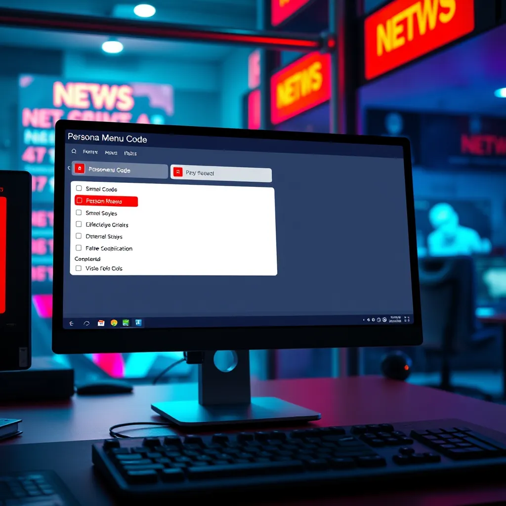 How to Find the Persona Menu Code Easily : LevelUpTalk