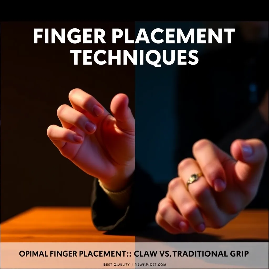 Optimal Finger Placement: Claw vs. Traditional Grip : LevelUpTalk