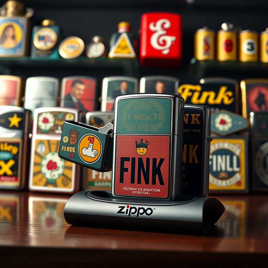 Fink Themed Zippos: A Unique Collector's Request : LevelUpTalk