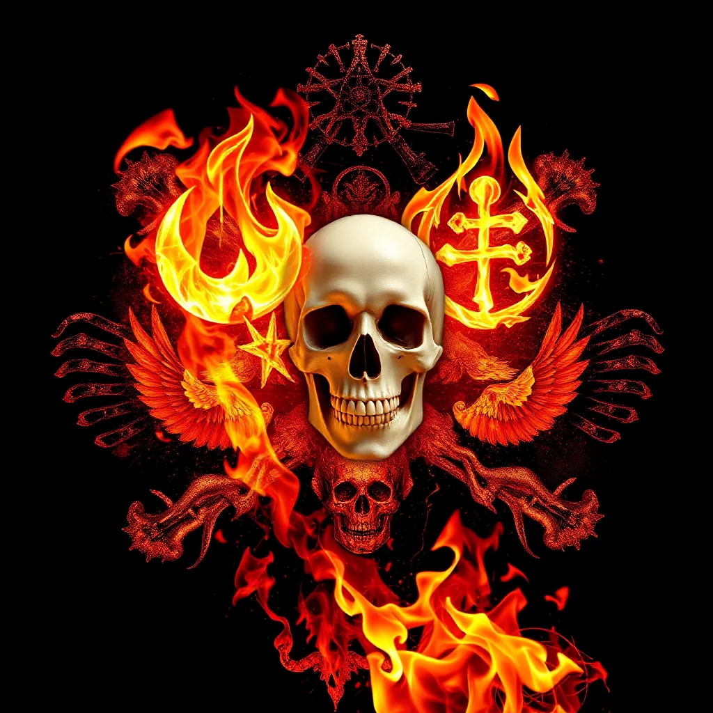 Unraveling the Significance of Fire and Death Symbols : LevelUpTalk