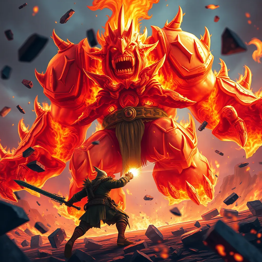 Tips and Strategies to Defeat the Fire Giant Boss : LevelUpTalk