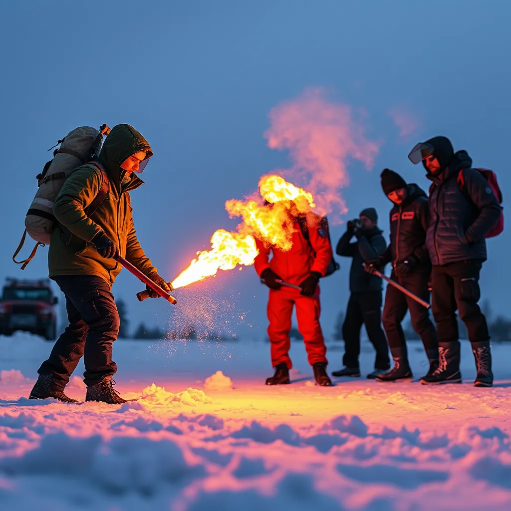 New Technique Tackles Cold Damage Using Fire Spray : LevelUpTalk