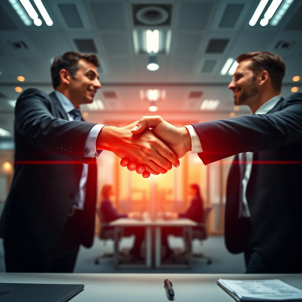 The Power of a Firm Handshake in Business Deals : LevelUpTalk