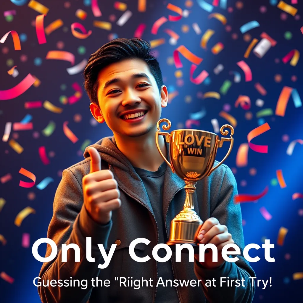 Only Connect: Guessing the Right Answer on First Try : LevelUpTalk