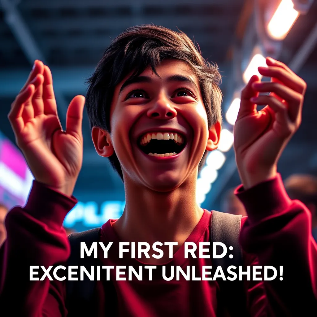 Just Scored My First Red: Excitement Unleashed! : LevelUpTalk