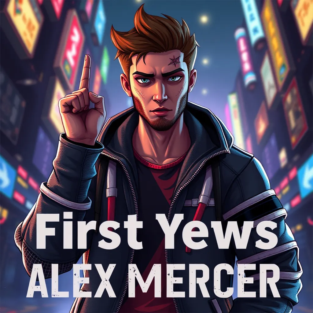 Alex Mercer Fanart: First Time Posting by an Artist : LevelUpTalk