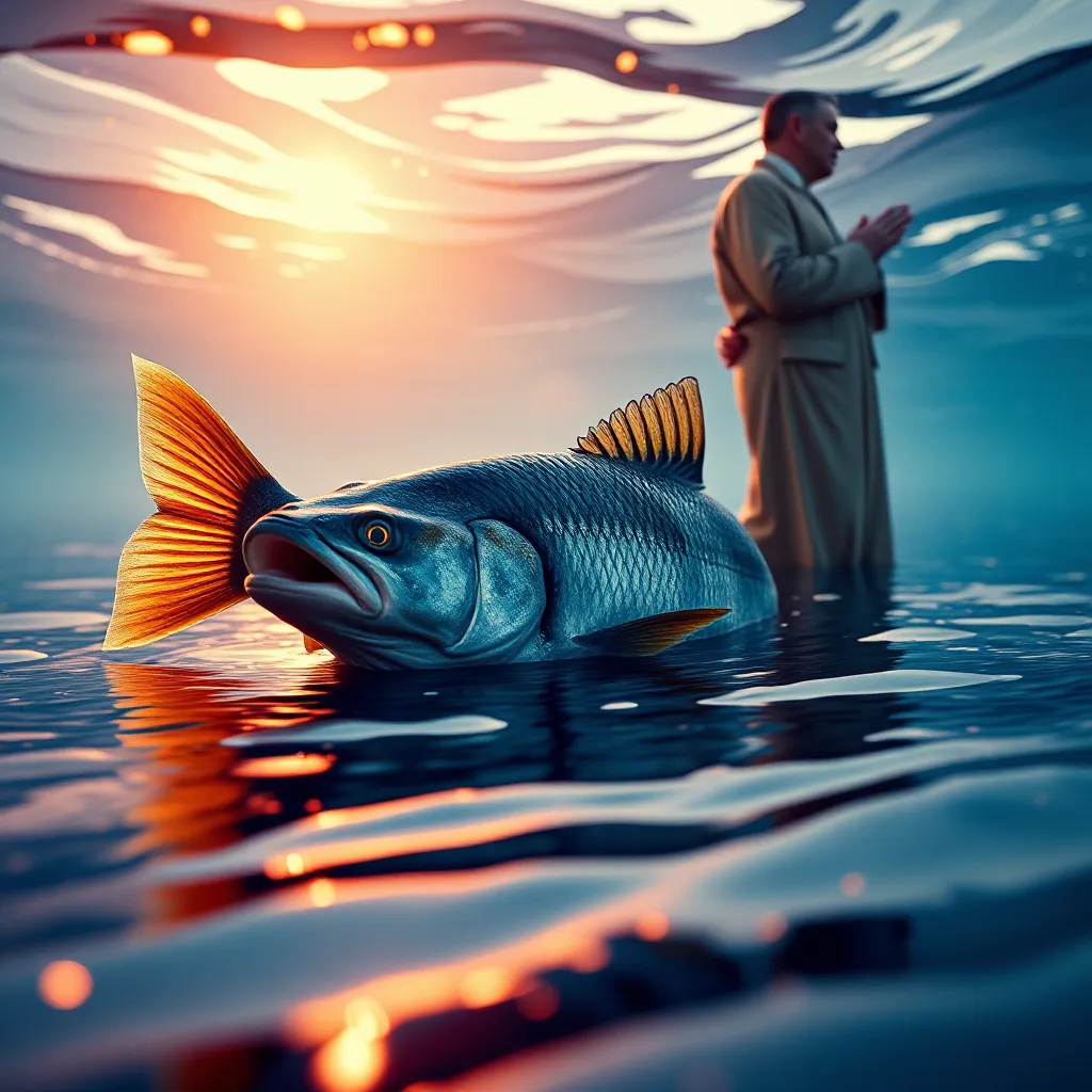 Father Simon Wales' Unexpected Encounter with a Praying Fish : LevelUpTalk