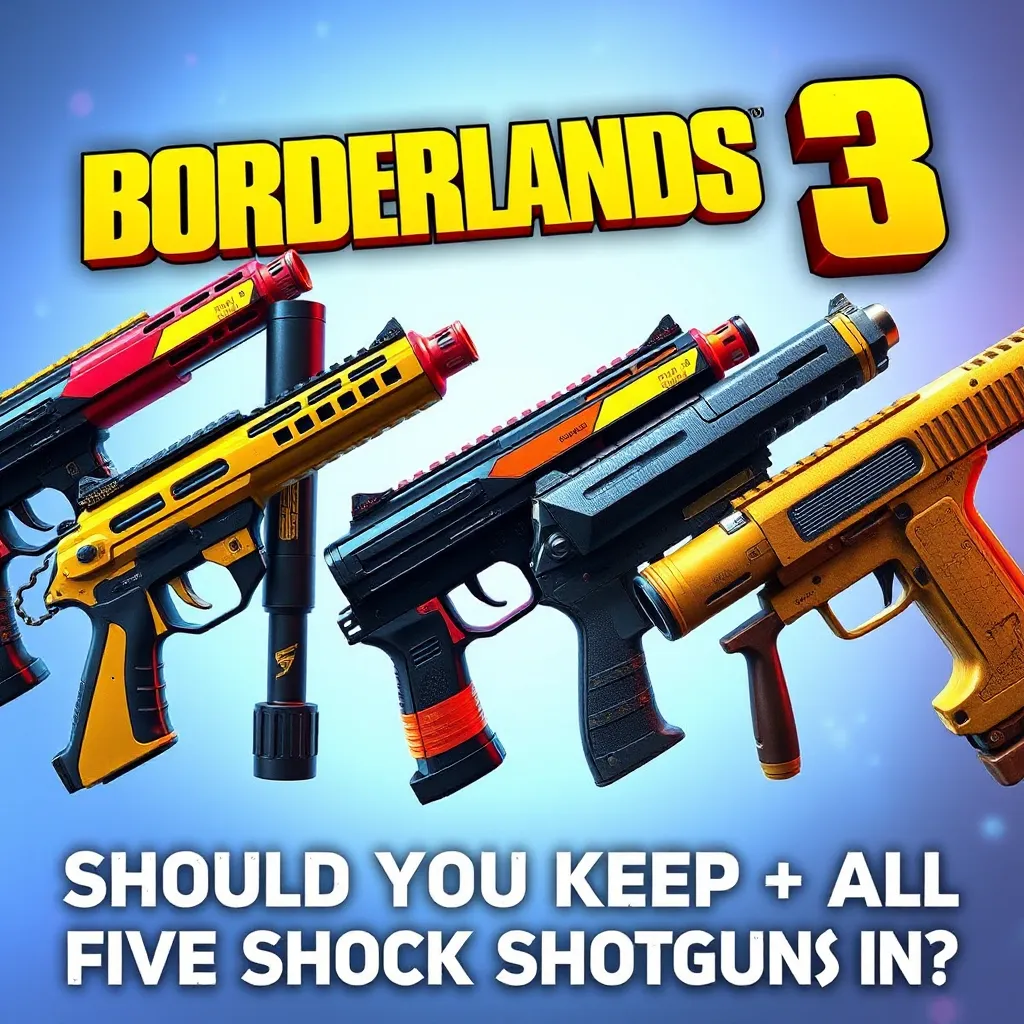 Should You Keep All Five Shock Shotguns in Borderlands 3? : LevelUpTalk