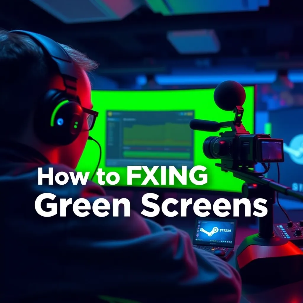 How to Fix Green Screen in Steam Recordings Easily : LevelUpTalk