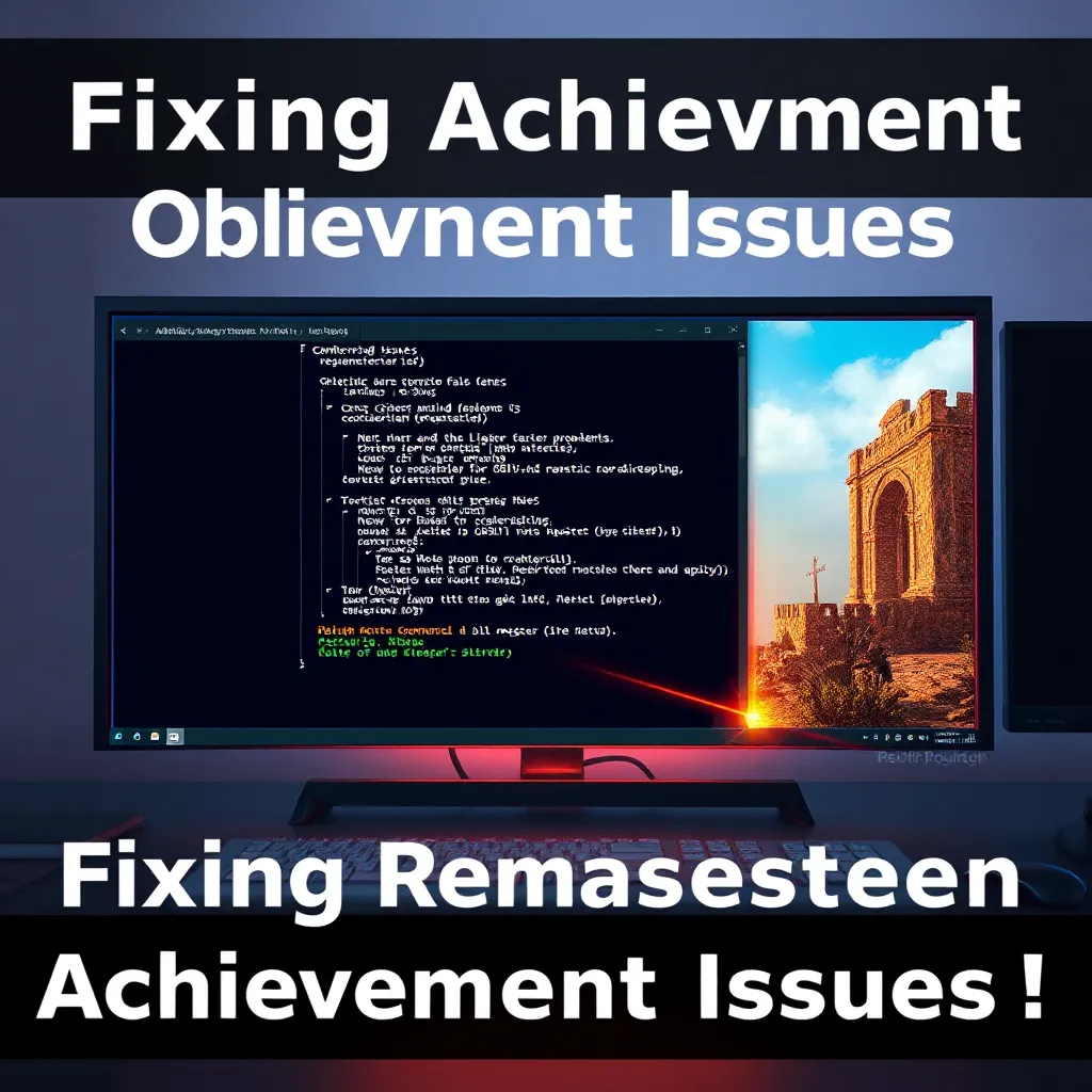 Fixing Oblivion Remastered Achievement Issues : LevelUpTalk