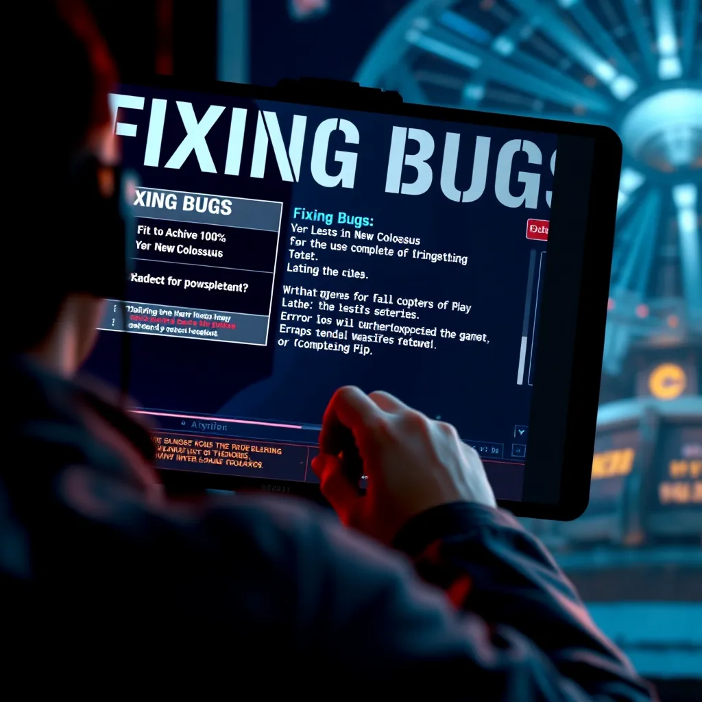Fixing Bugs to Achieve 100% in New Colossus Game : LevelUpTalk