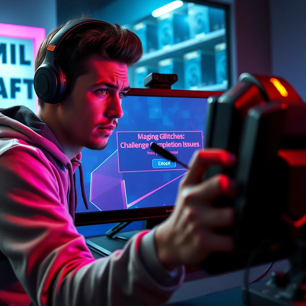 Fixing Glitches: Challenges Completion Issues Explored : LevelUpTalk