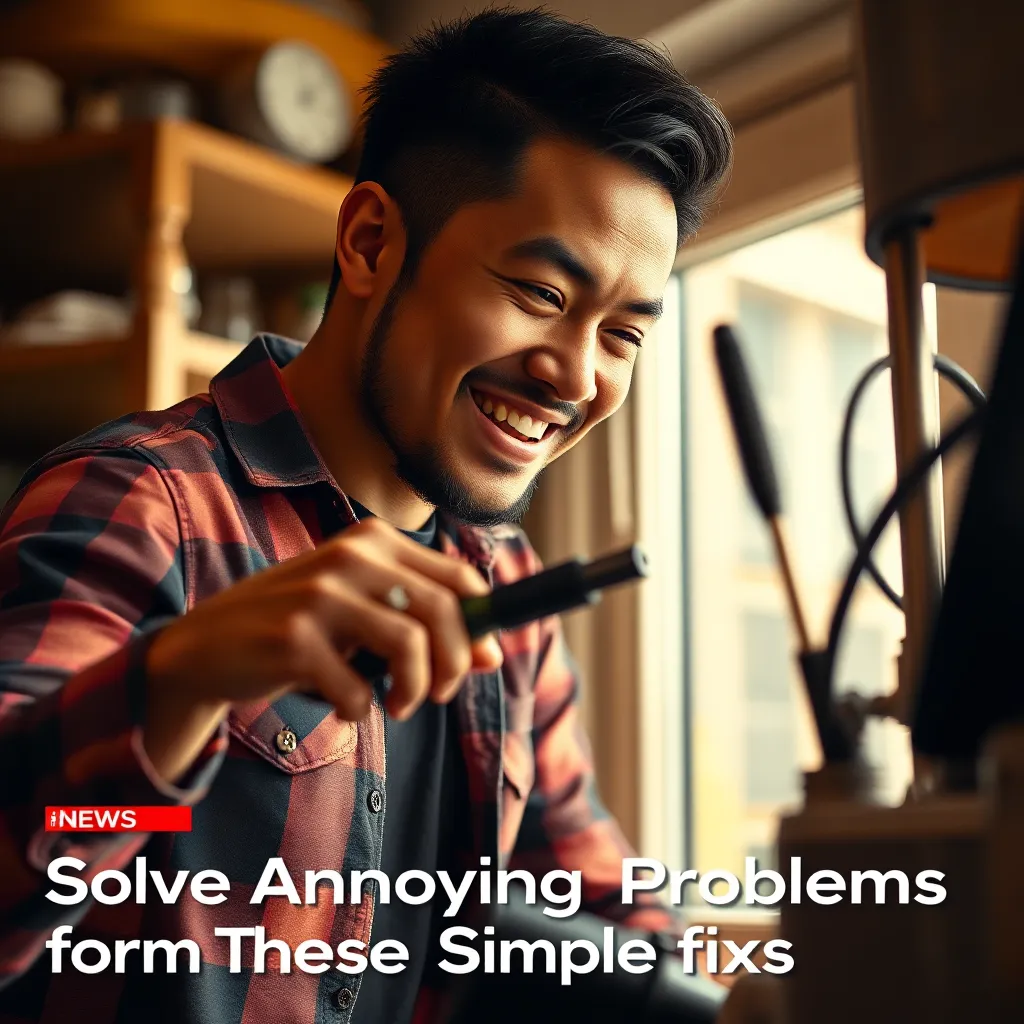 Solve Annoying Problems with These Simple Fixes : LevelUpTalk