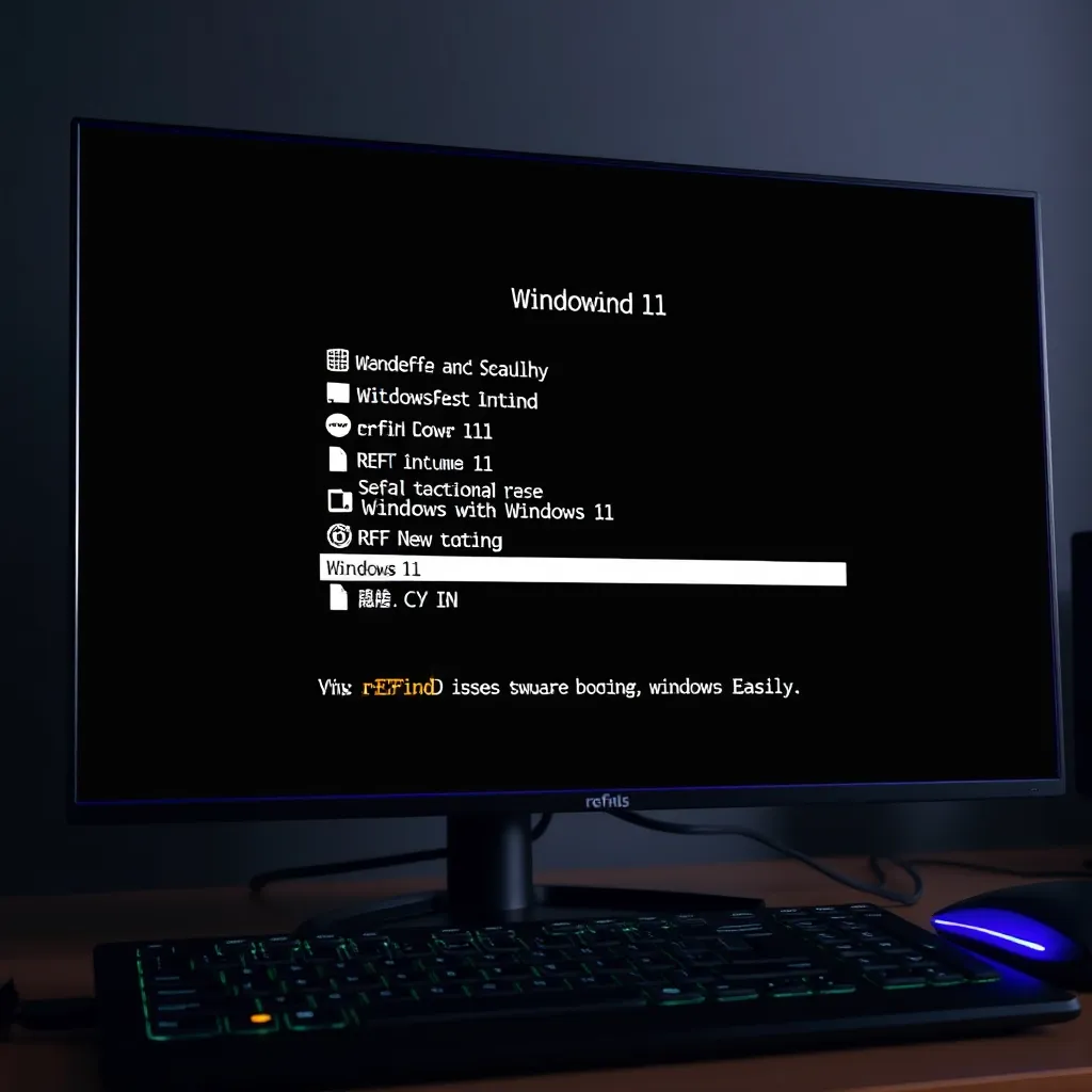 Fixing rEFInd Issues When Booting Windows 11 Easily : LevelUpTalk