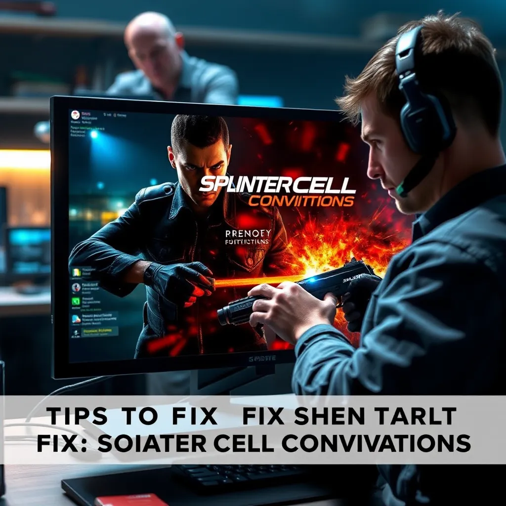 Tips to Fix Splinter Cell Convictions Startup Issues : LevelUpTalk
