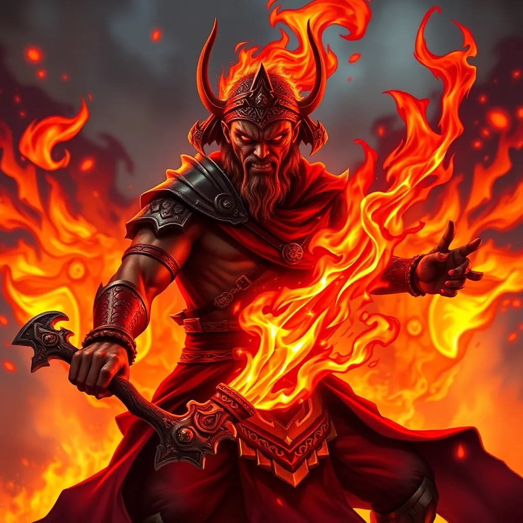 Introducing the New Shaman Card: Flames of the Firelord : LevelUpTalk