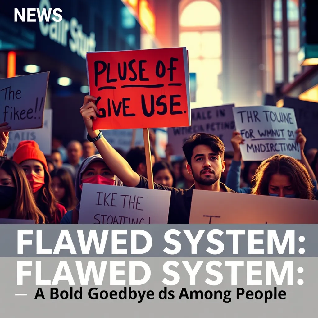 Flawed System: A Bold Goodbye Resounds Among People : LevelUpTalk