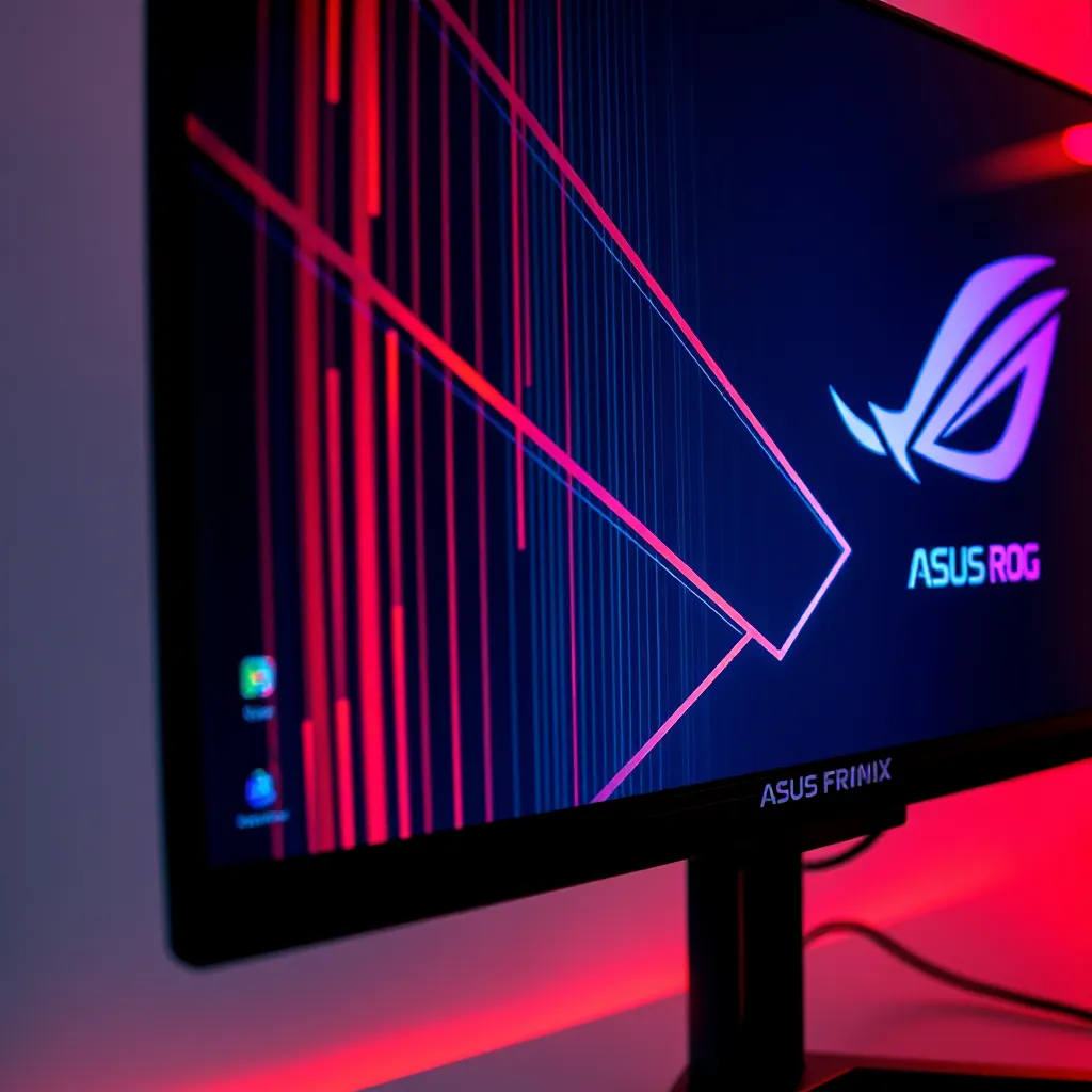 Flickering Lines Appear on ASUS ROG Strix Monitor : LevelUpTalk