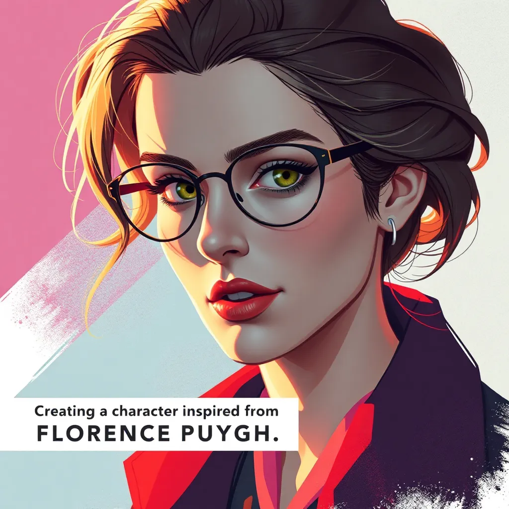 Creating a Character Inspired by Florence Pugh: The Struggle : LevelUpTalk