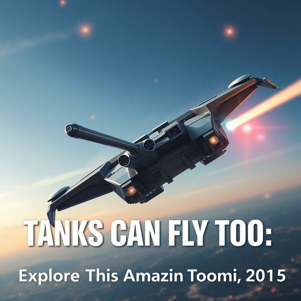 Tanks Can Fly Too: Explore This Amazing Technology : LevelUpTalk