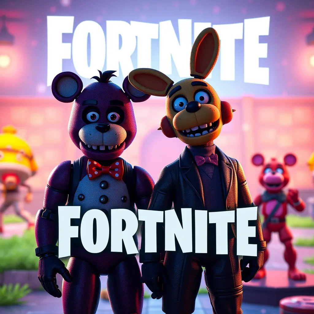 Exploring a Unique FNAF x Fortnite Collaboration Concept : LevelUpTalk
